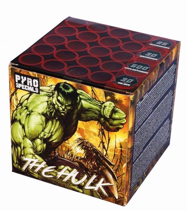 Pyro Specials Fireworks Batterie Feuerwerk The Hulk bei Pyrodragon ...